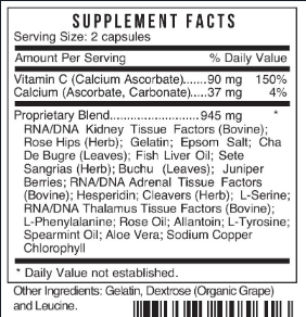 Systemic Formula – Esther Hills Nutrition